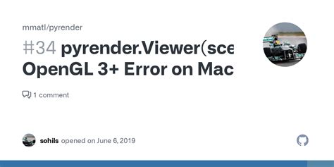 Pyrenderviewerscene Opengl 3 Error On Mac · Issue 34 · Mmatlpyrender · Github