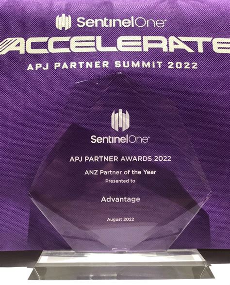 Awesome To Receive This Award Thanks To The Sentinel One And Advantage Teams Jeff Rayner