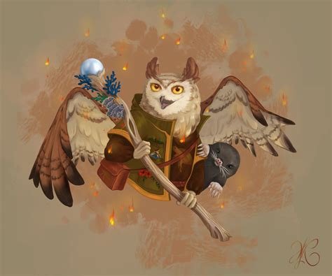 Artstation Owlbert And Gizmo Commission For Kilons
