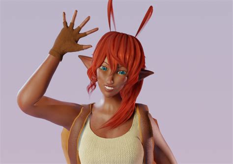 First Athena Model Cgtrader