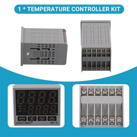 Pid Temperature Controller Kit Intelligent Digital Display Temperature