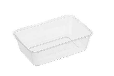 Rectangle Container With Lid Sold Separately Pronto Packaging Sa