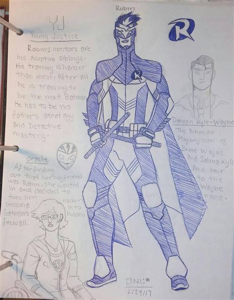 Dc Redesigndark Knightsrobin By Oni18064 On Deviantart