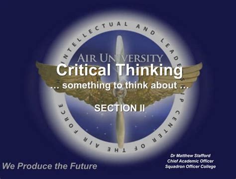 Lecture Notes Critical Thinking Part 3 Of 3 Pptx