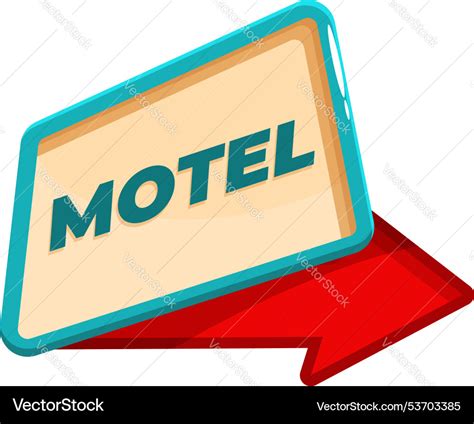 Motel Sign Clipart