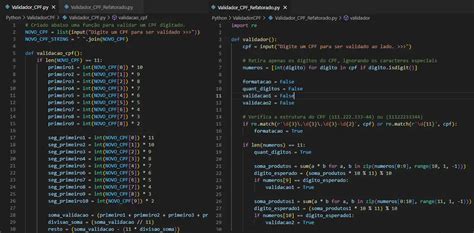 Como Fazer Um Validador De Cpf Com Python De Forma Simples E Refatorada Carlos Cgs Python Dio