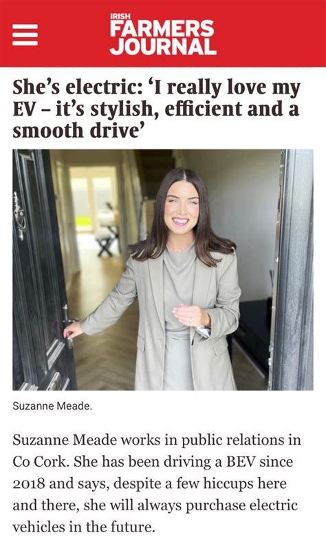 Suzanne Meade On Linkedin As Someone Who Learned To Drive In An Electric Car And An Ev Owner For…