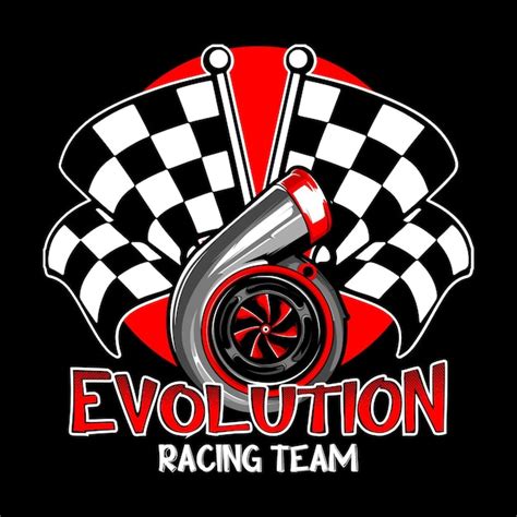Premium Vector Evolution Racing Team