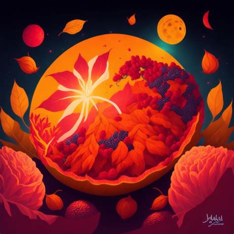 Premium Photo Yalda Night