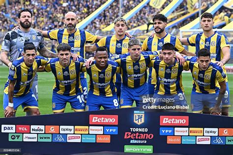 Players Of Rosario Central Pose For A Photo During A Torneo Clausura News Photo Getty Images
