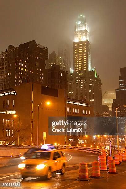 New York Night Fog Photos And Premium High Res Pictures Getty Images
