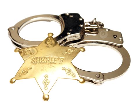 Insignia De Sheriff Y Esposas Occidentales Png Dibujos Ley Oeste