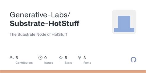 Github Generative Labssubstrate Hotstuff The Substrate Node Of Hotstuff