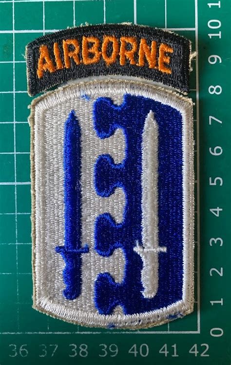 Us 2nd Airborne Infantry Brigade Patch Medals And Memorabilia