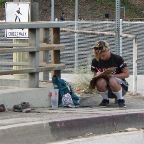 As I Drove Through The La Protests Today I Saw This Woman Making A Different Kind Of Sign Porn