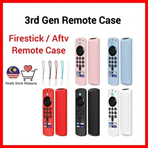Fire Tv Stick Remote Case 3rd Gen Remote Silicone Casing Cover