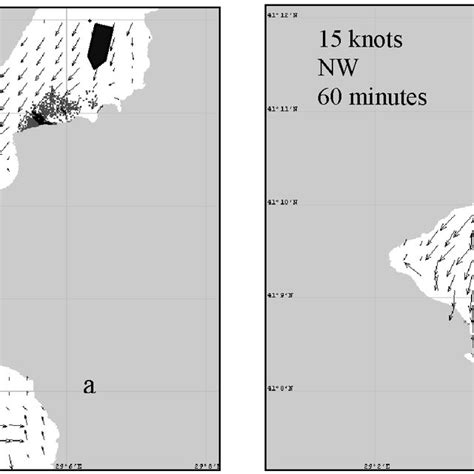 Simulations At The Northern Entrance With Nw Wind Direction Download Scientific Diagram