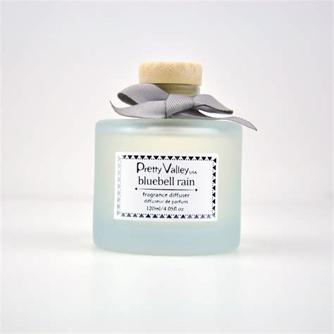 Ceramic Gypsum Flower Diffuser Set Bluebell Rain 6056 Br Prettyvalley