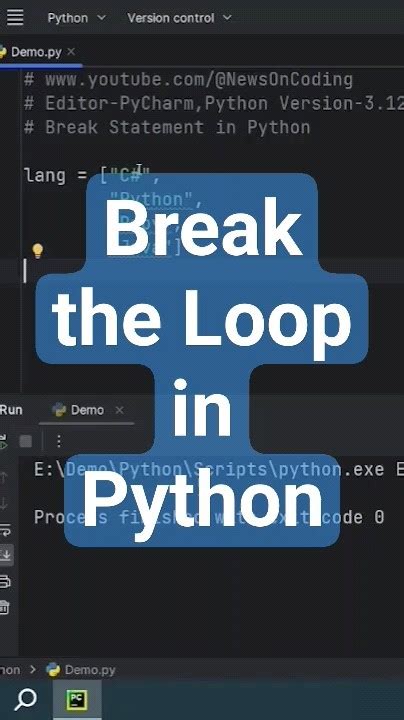 Python Break Shorts Youtubeshorts Youtube