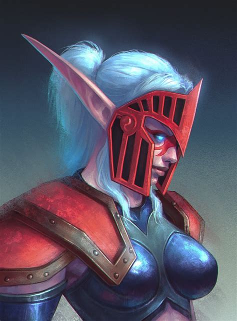 Rule 34 2024 2d Armor Elf Elf Ears Female Glowing Eyes Mothka Night