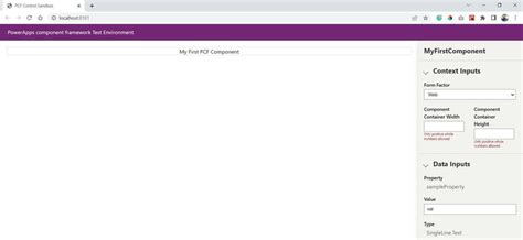 Power Apps Components Framework Pcf