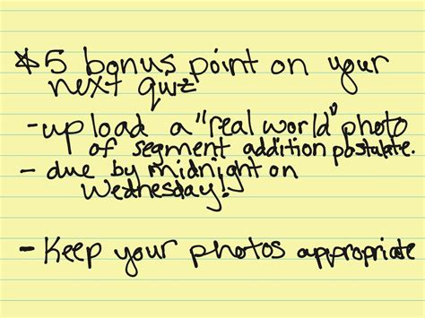 Angle Addition Postulate In Real Life