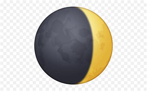 Waxing Crescent Moon Emoji Waxing Crescent Moon Emojicrescent Moon