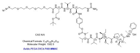 Azido Peg4 Ev Cit Pab Mmae Cas 1869126 64 6 Dc Chemicals