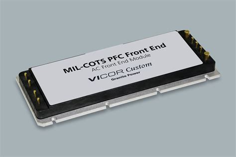 Pfc 前端 Ac Dc 模块 Mil Cots 电源 Vicor