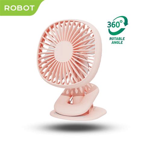 Jual Robot Mini Fan Rt Bf10b Kipas Angin Portable Dengan Klip Kuat Original Garansi Resmi 1