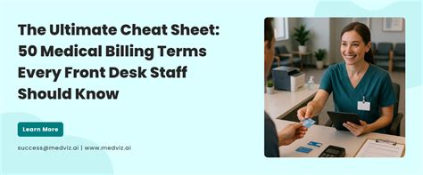 The Ultimate Cheat Sheet 50 Medical Billing Terms Every Front Desk