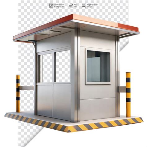 Security Guard Booth Psd High Quality Free Psd Templates For Download