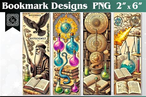 Vintage Science Printable Bookmark