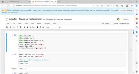 Completed Titanic Classification Project At Bharat Kaviya Srir
