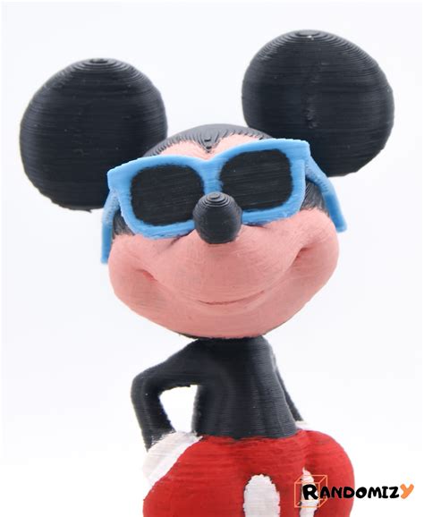 Mickey Mouse Chill Vibes With Sunglasses Fanart 3d Model By
