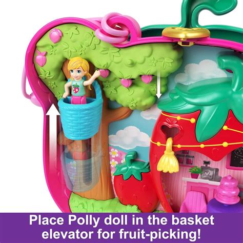 Polly Pocket Straw Beary Patch Compact