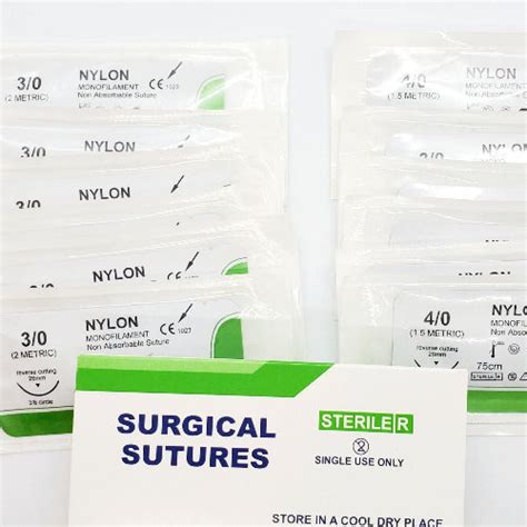 Box Of 12ct Sutures All Sizes Absorbable Still Suitable For Use A