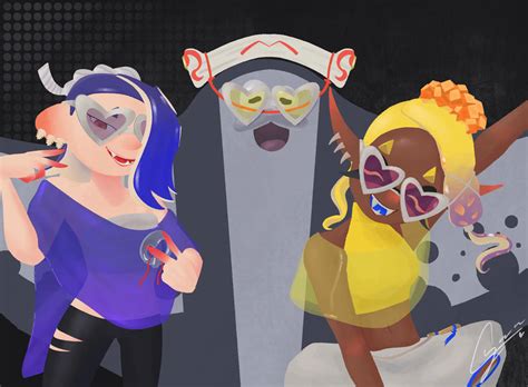 Splatoon 3 Deep Cut By Cy4ntheracoon On Deviantart