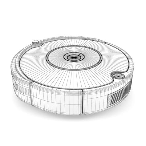 Automatic Vaccum Cleaner 3d Model Download Home Appliances On