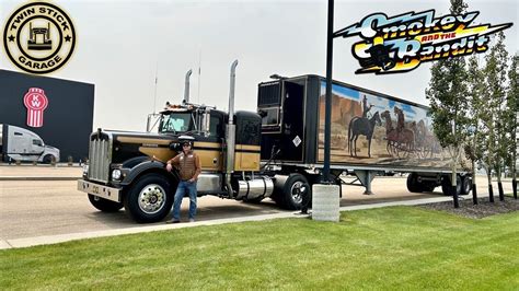 Smokey And The Bandit Vrachtwagen Behang Tamiya Truck Reefer Trailer