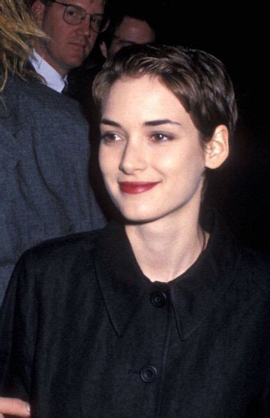 Winona Ryder Pixie Cut Hairstyles