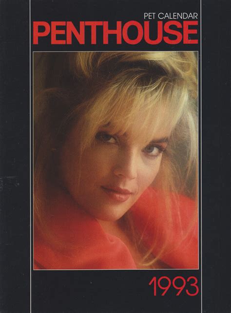 Penthouse Pet Calendar 1993 1993 Penthouse Wonderclub