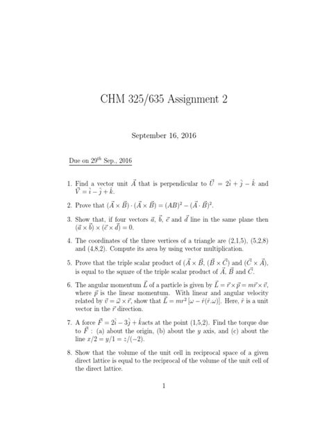 Math Methods For Chemist Pdf