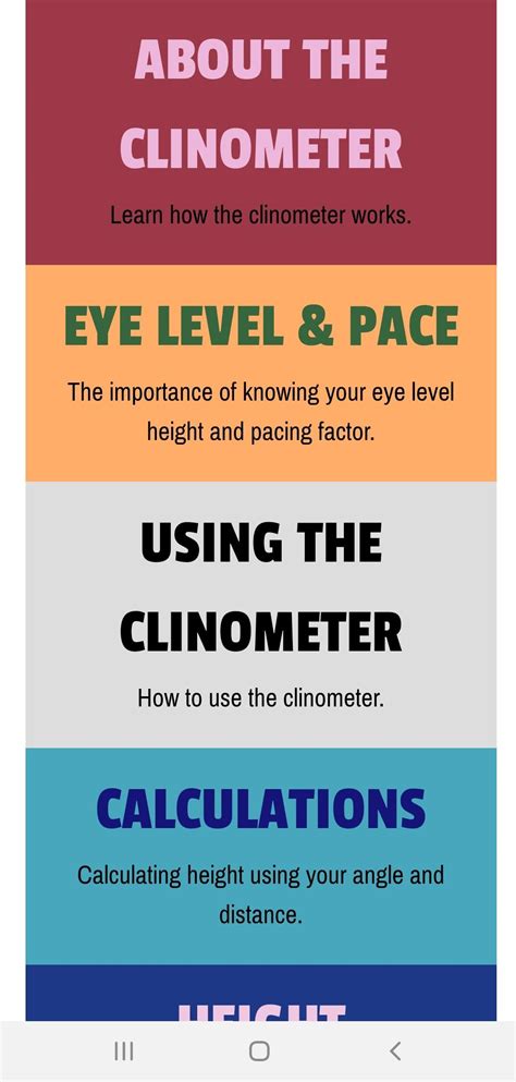 Clinometer Fieldwork Guide Apk For Android Download