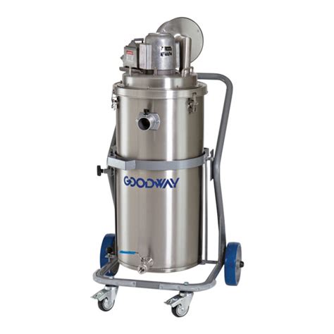 Goodway Technologies Large Volume Explosion Proof Wet Dry Vacuum Vac Ex 120 25ss 120v 1 Phase