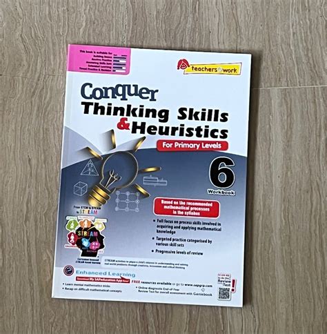 Math Conquer Thinking Skills And Heuristics Primary 6 Hobbies And Toys Books And Magazines