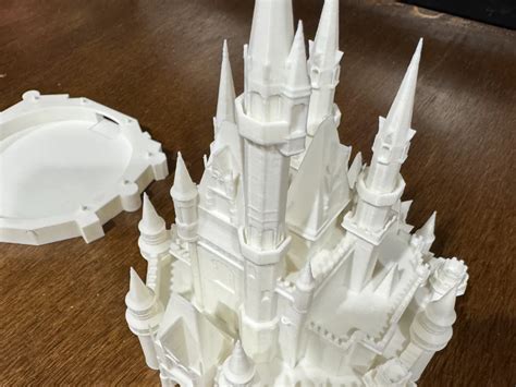 Cinderella Castle Free 3d Print Model Makerworld
