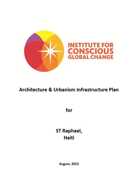 St Raphaelproposed Architecture And Urbanish Infrastructure Plan Pdf