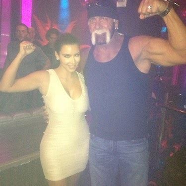 Hulk Hogan And Kim Kardashian 10 3 12 Celebrities Kim Kardashian