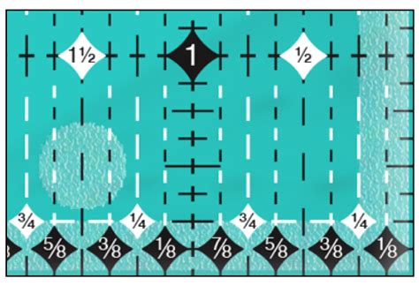 Stitch Every Day With Lisa Bongeanmy Favorite Things Creative Grids Itty Bitty Eights Ruler